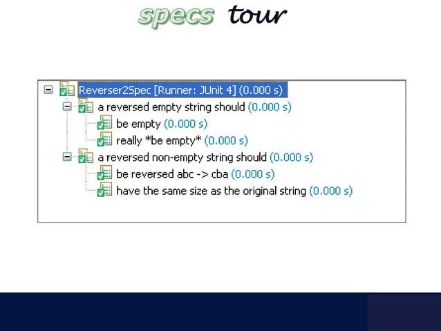 Specs2 - Scala-Syd presentation | PPT