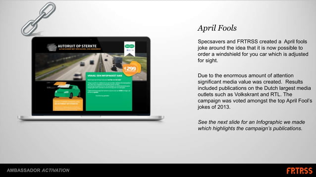 Specsavers Ambassador Promotions 2013 - Netherlands | PPT