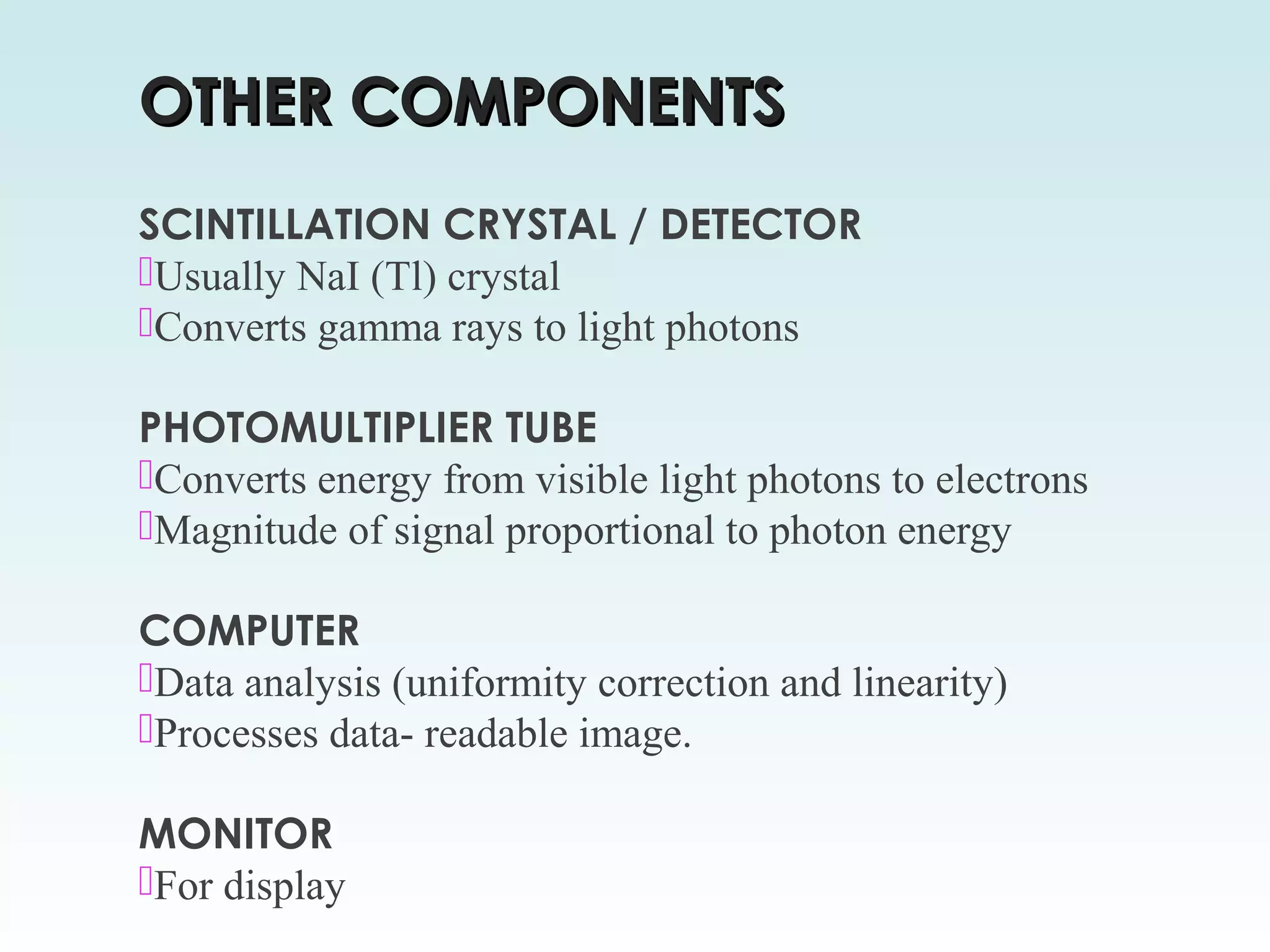 SPECT: Single Photon Emission Computed Tomography | PPT