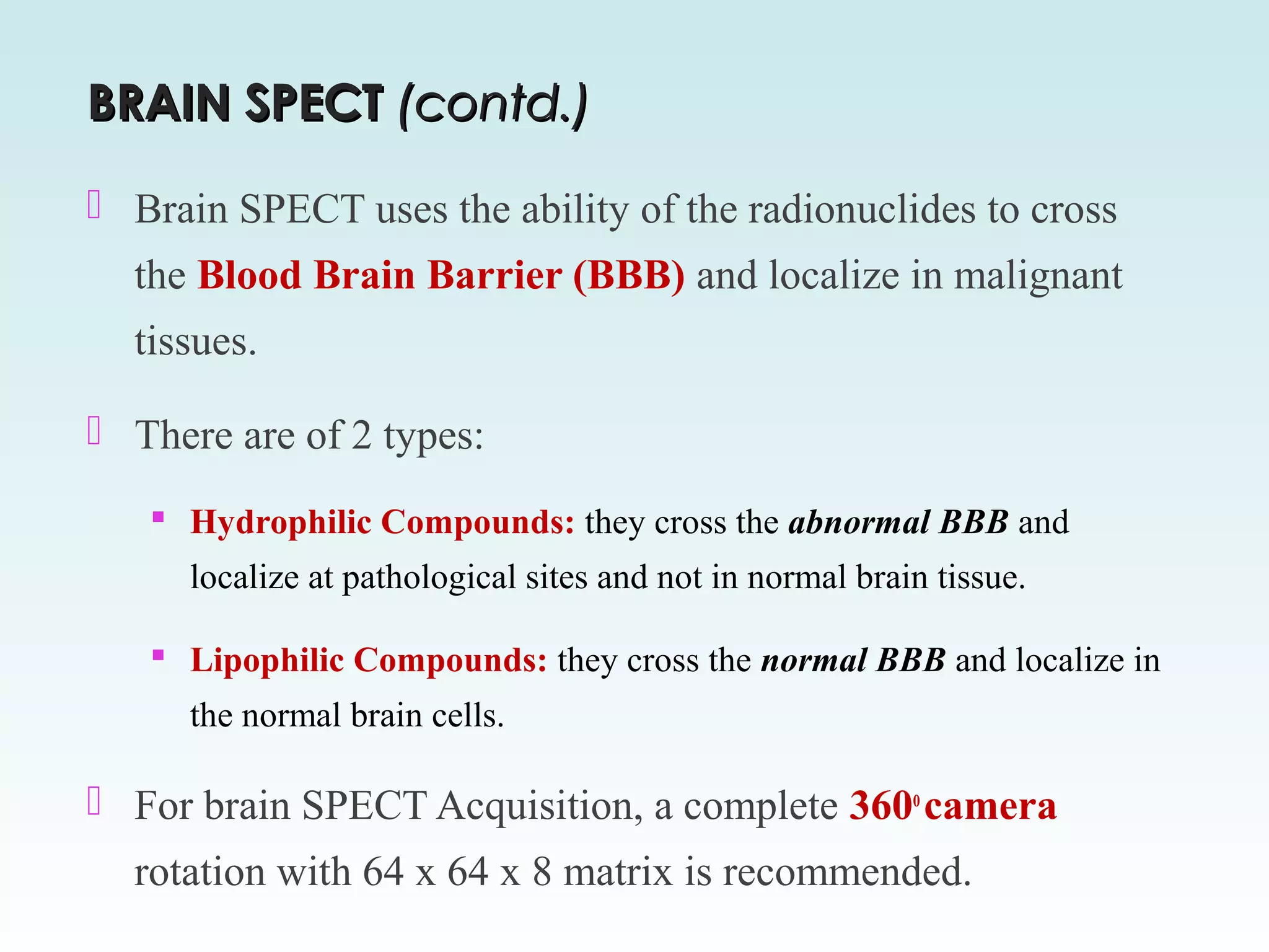 SPECT: Single Photon Emission Computed Tomography | PPT