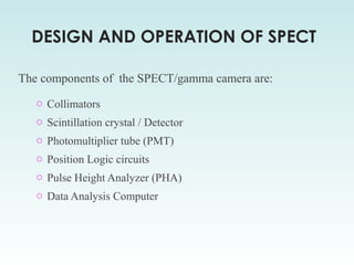 SPECT: Single Photon Emission Computed Tomography | PPT