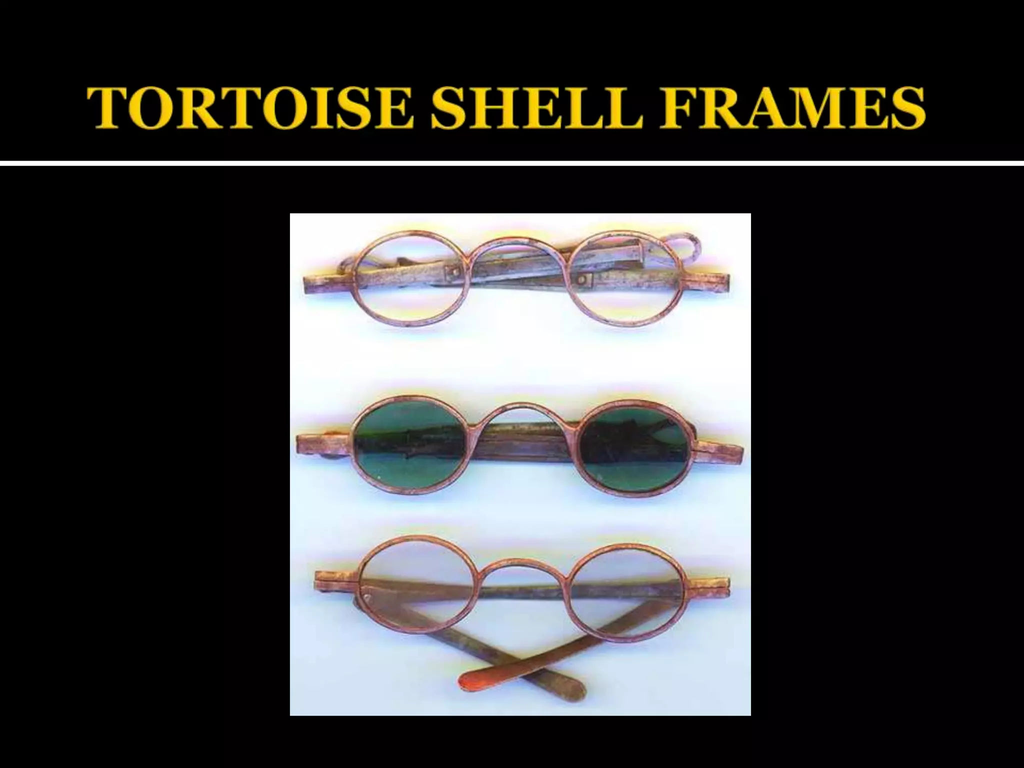 Spectacle frame materials | PPTX