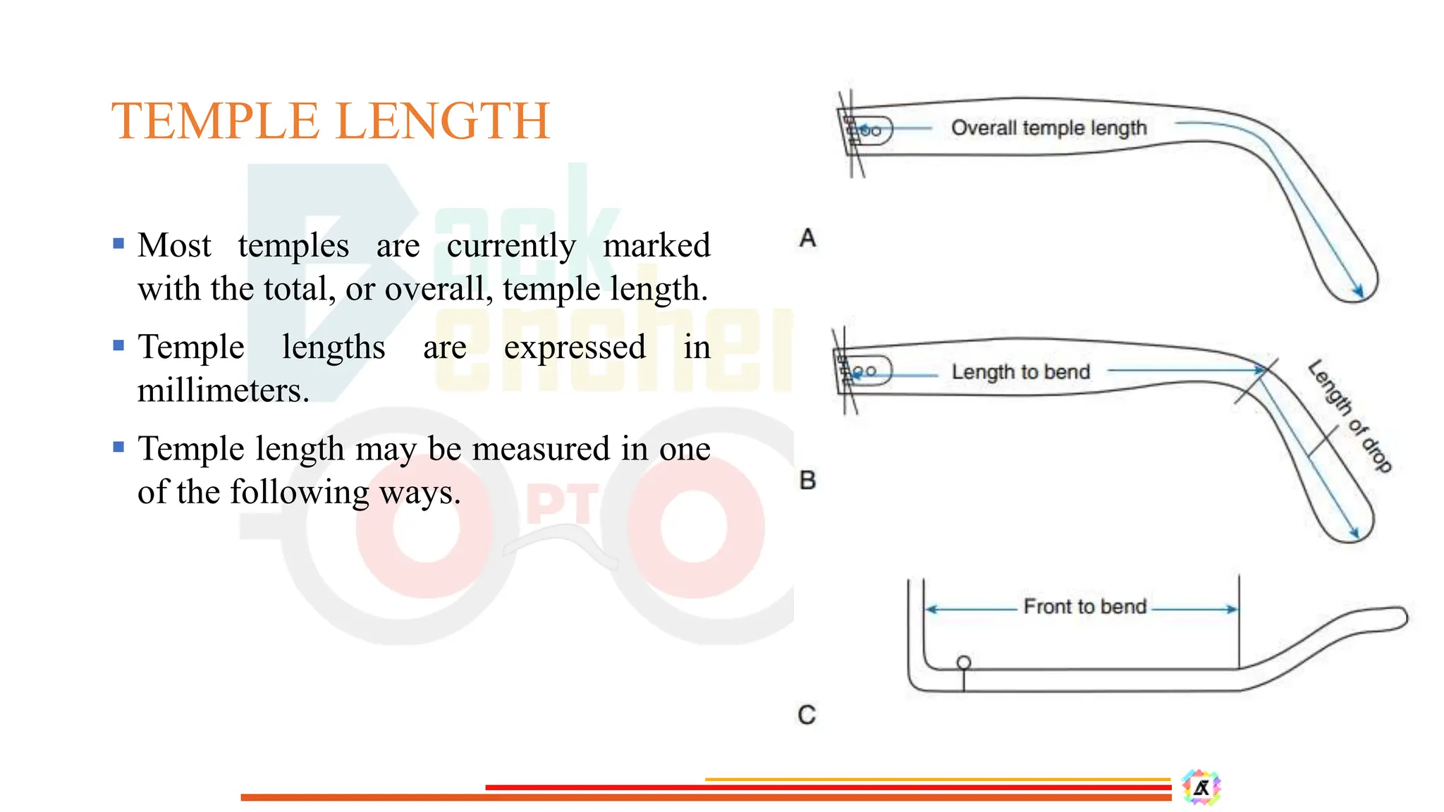 SPECTACLE MARKINGS AND MEASUREMENTS by Optom. Jithin Johney | PPTX