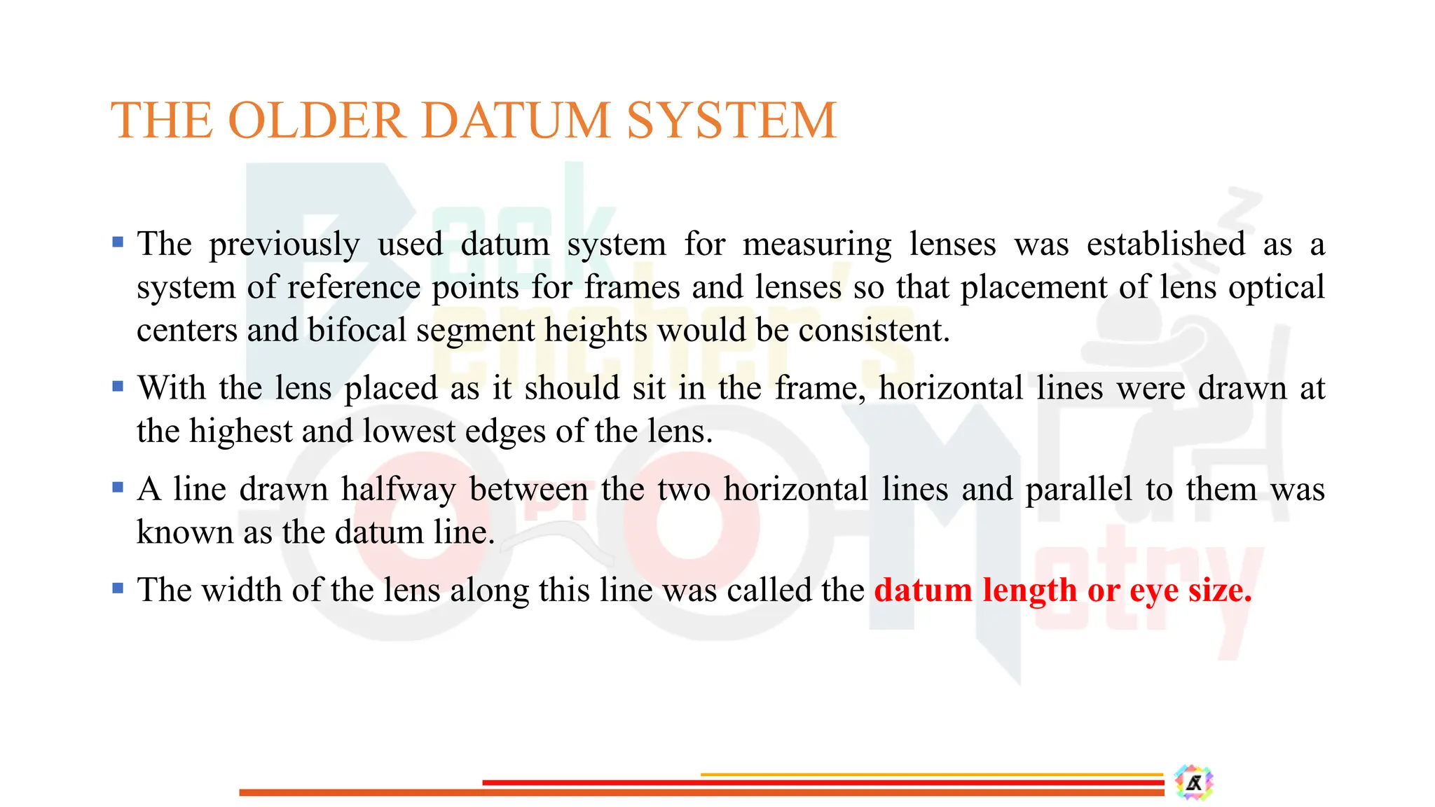 SPECTACLE MARKINGS AND MEASUREMENTS by Optom. Jithin Johney | PPTX