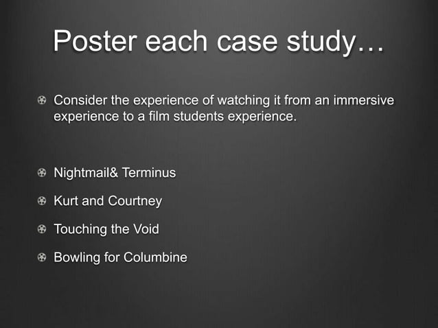 Spectatorship and exam practice | PPT