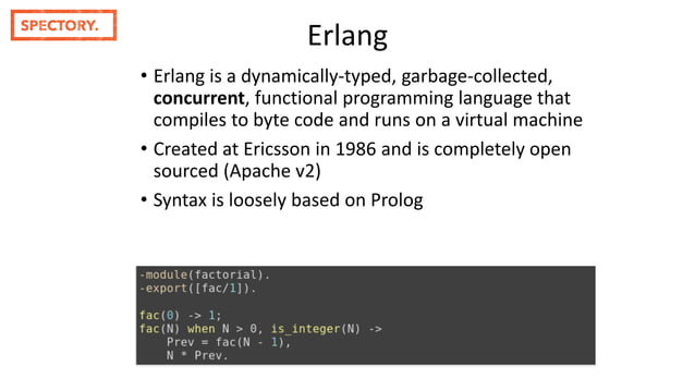 Erlang/Elixir and OTP | PPT