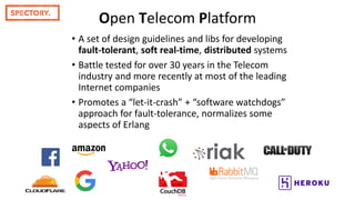 Erlang/Elixir and OTP | PPT