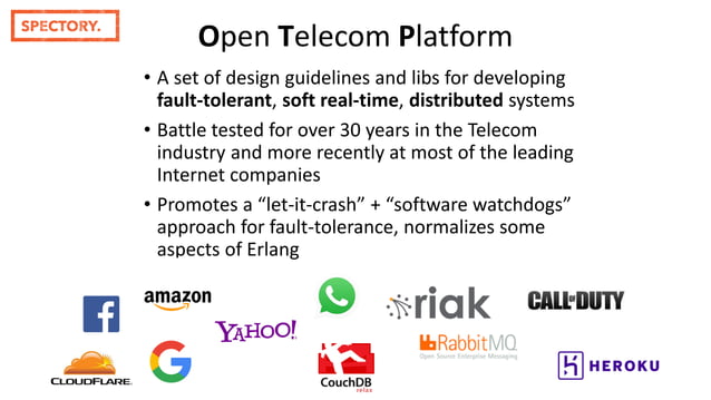 Erlang/Elixir and OTP | PPT