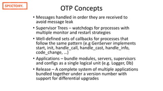Erlang/Elixir and OTP | PPT