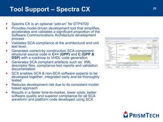 Spectra DTP4700 Linux Based Development for Software Defined Radio (SDR ...
