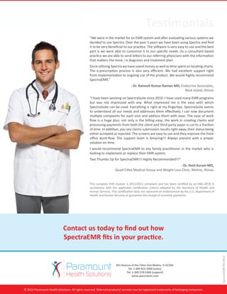 SpectraSuite-Run your practice your way | PDF