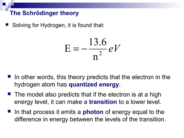 Hydrogen Spectra explained | PPT | Chemistry | Science