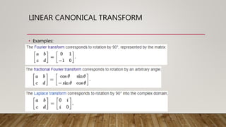 Spectral analysis methods | PPTX