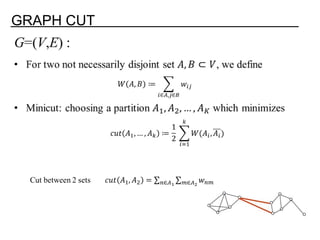 Spectral clustering Tutorial | PPTX