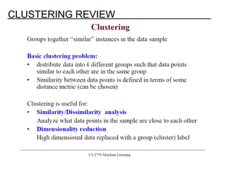 Spectral clustering Tutorial | PPTX