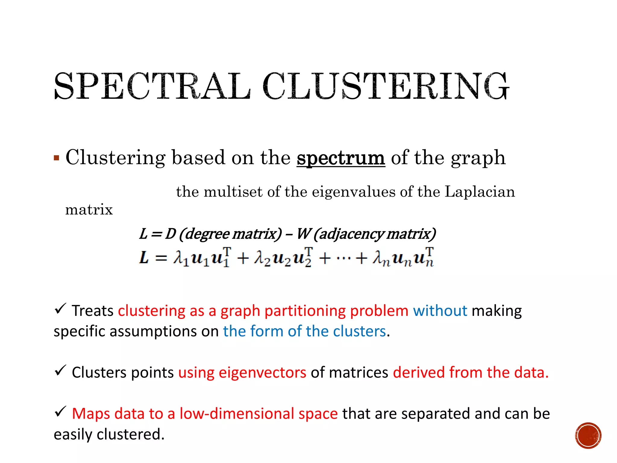 Spectral Clustering Pptx Computing Technology And Computing