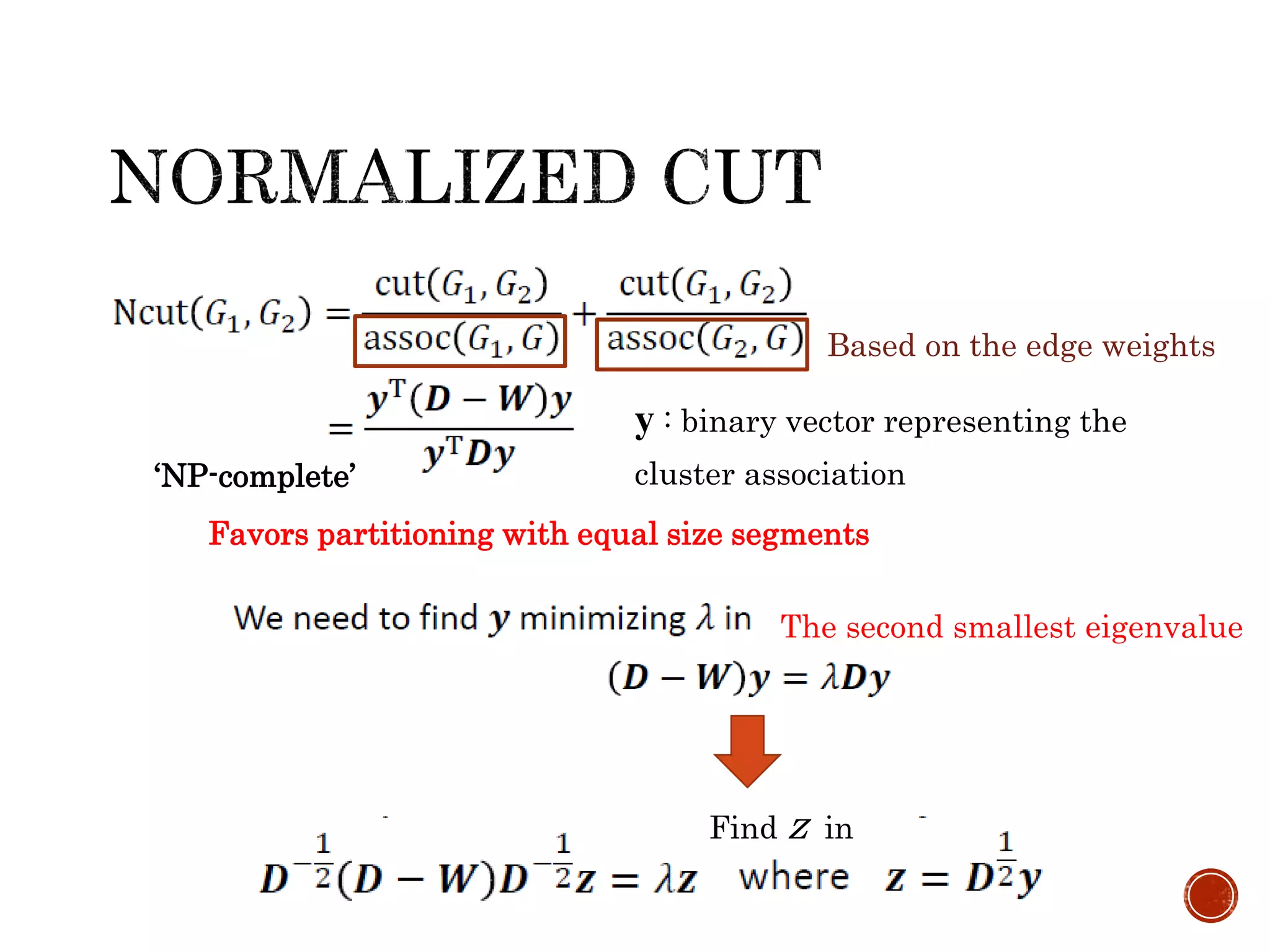 Spectral Clustering Pptx Computing Technology And Computing