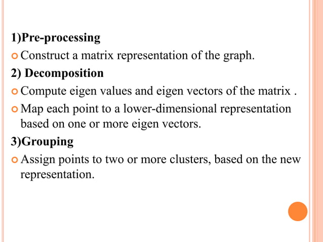 Spectral Clustering | PPTX | Technology & Computing