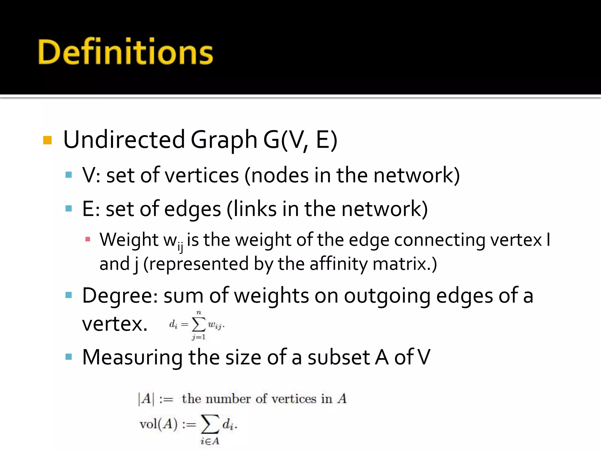 Spectral Graph Theory Ppt