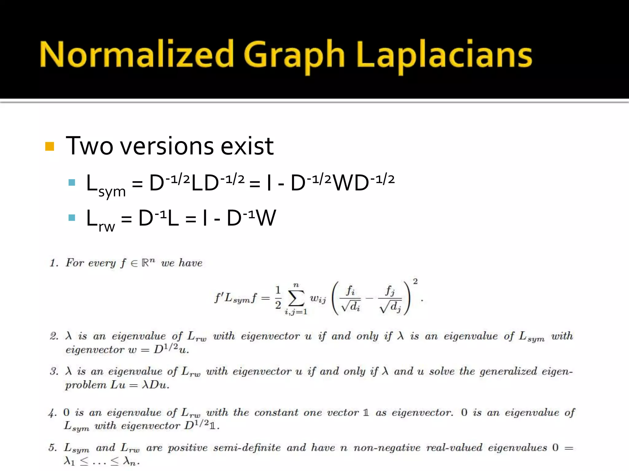 Spectral Graph Theory Pptx