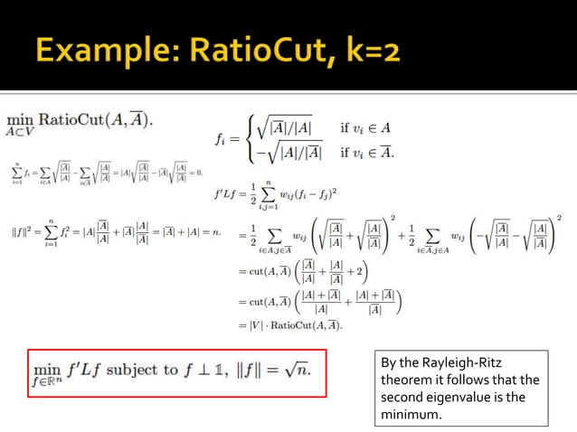 Spectral Graph Theory Pptx