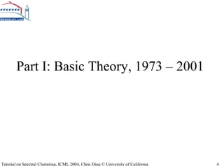 icml2004 tutorial on spectral clustering part I | PDF