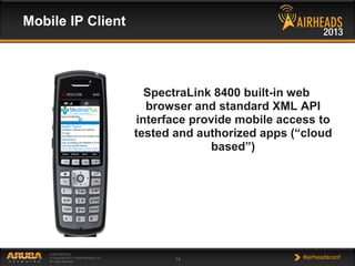 Spectralink airheads 2013 | PDF | Internet of Things | Internet