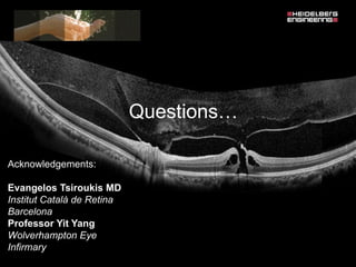 Spectralis oct normal anatomy & systematic interpretation. | PDF