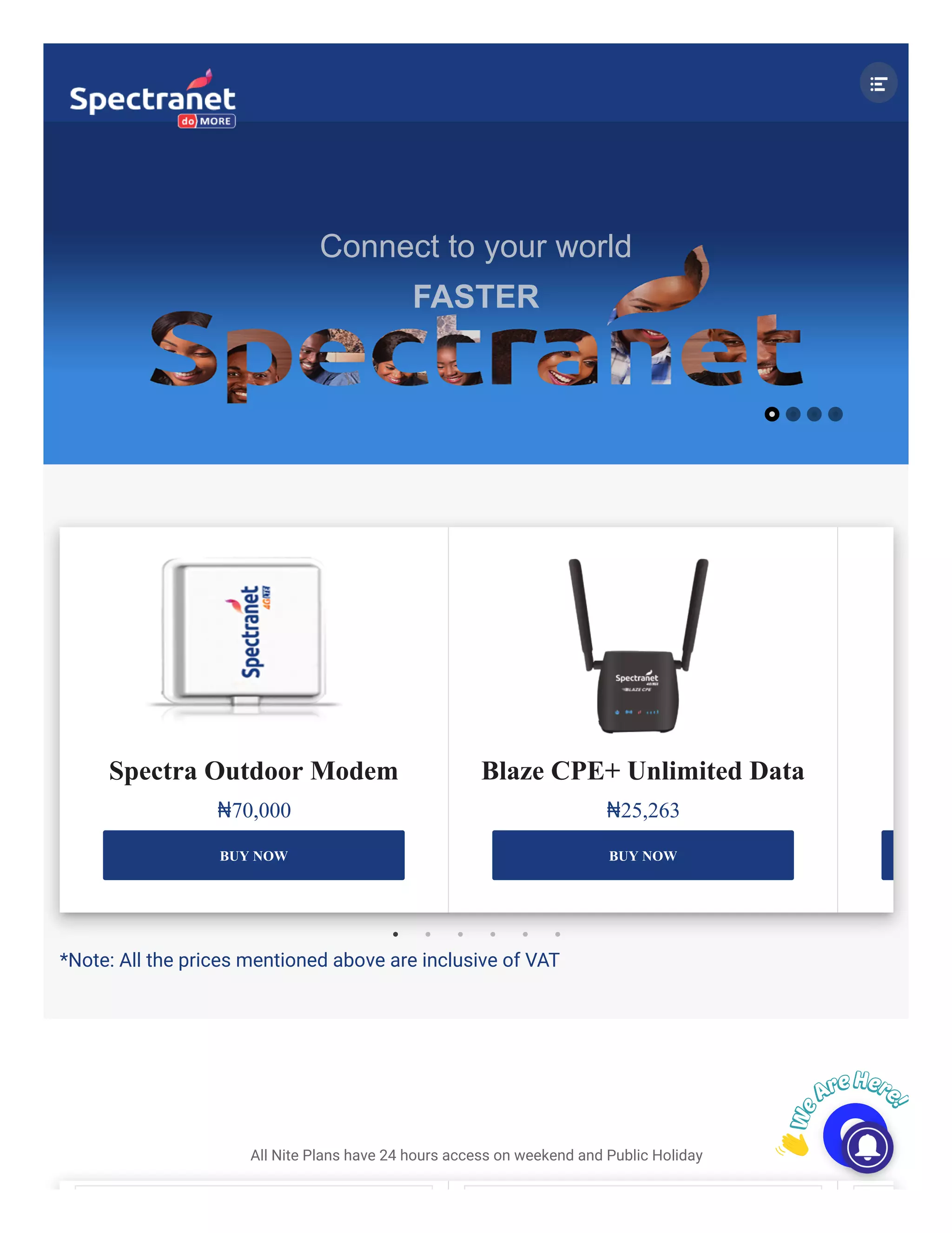 wireless internet in nigeria | Spectranet | PDF
