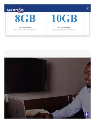 wireless internet in nigeria | Spectranet | PDF