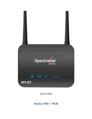 Spectranet Devices.pdf | Computer Networking | Computing