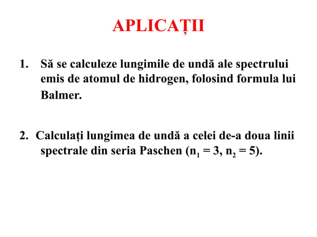 Spectre Atomice. Spectrele Atomice . Cele mai atomice spectre | PPT