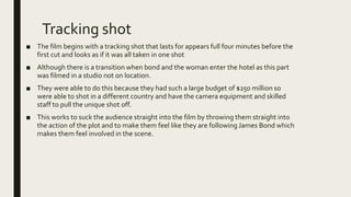 spectre opening sequence analysis | PPTX