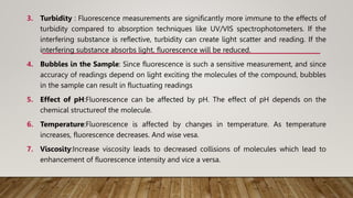 SPECTROFLUORIMETRY.pptx instrumentation, principle | PPTX