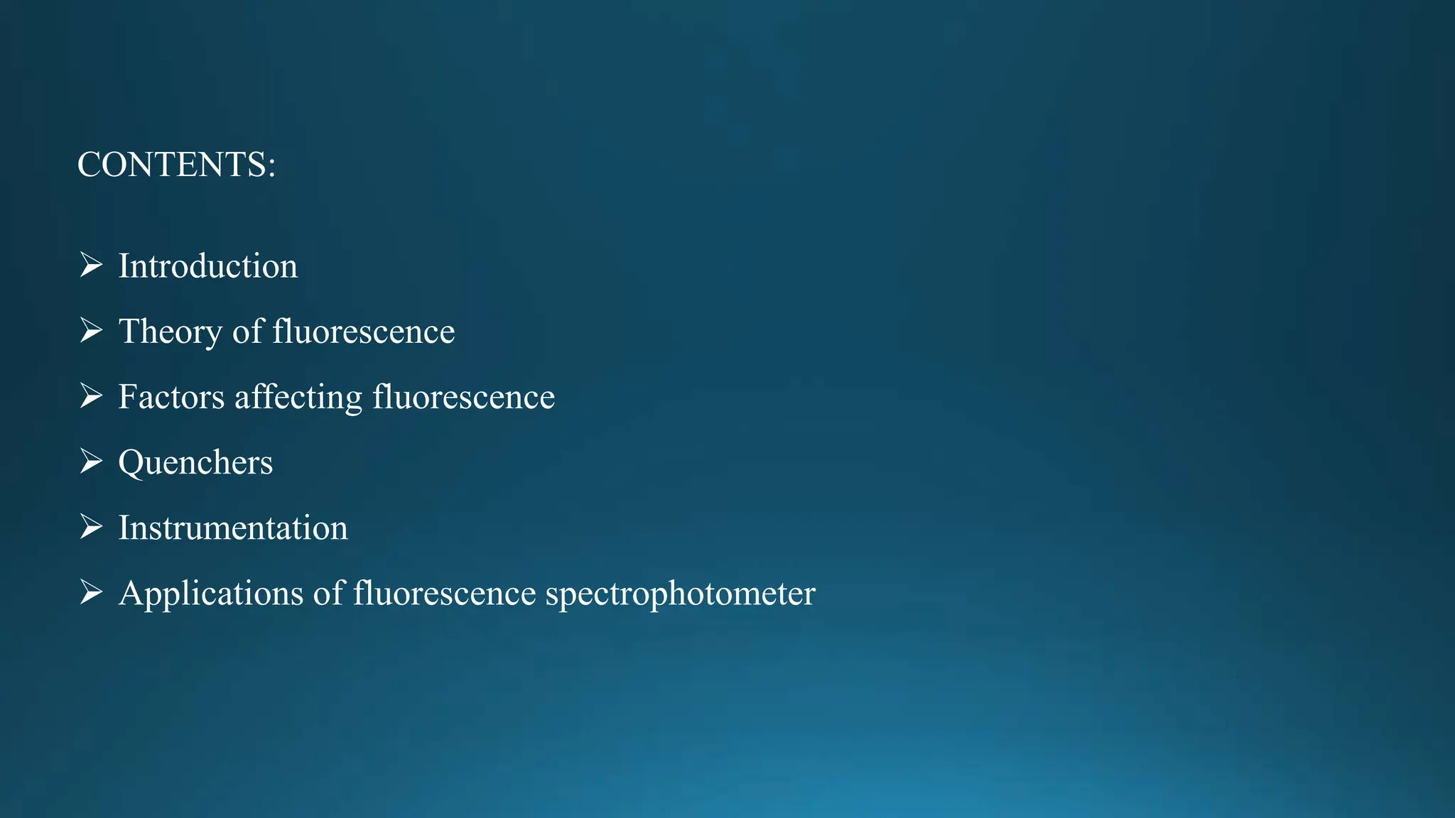 Spectrofluorimetry - Modern pharmaceutical Analytical technique | PPTX