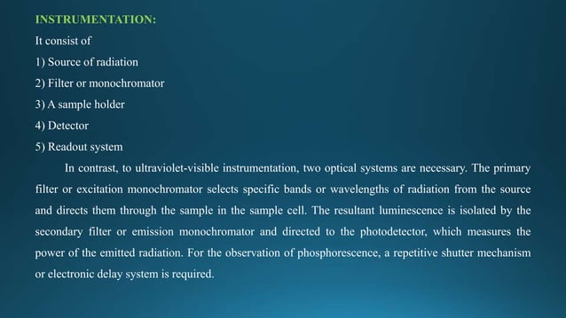Spectrofluorimetry - Modern pharmaceutical Analytical technique | PPTX