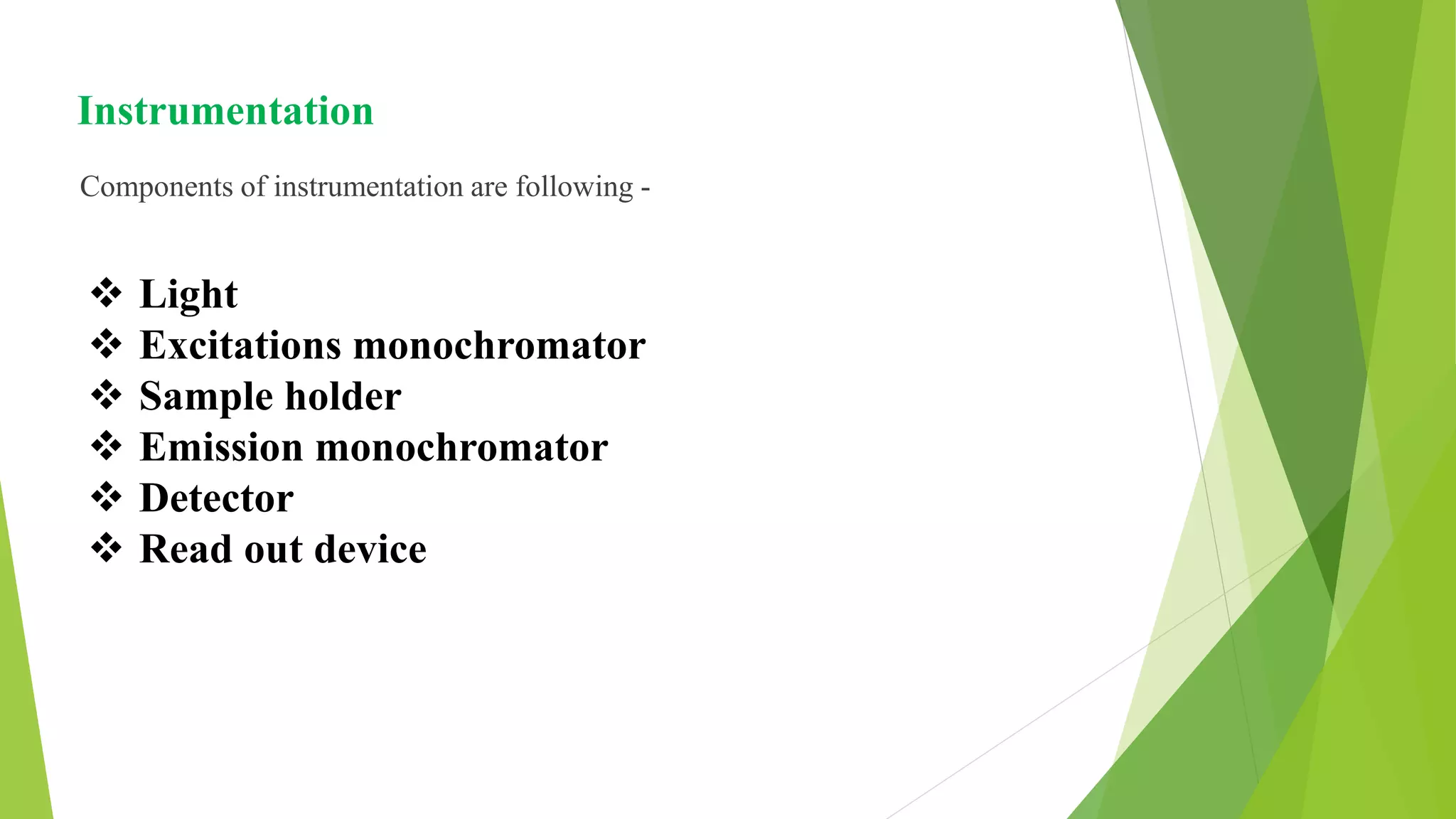 Spectrofluorimetry | PPTX
