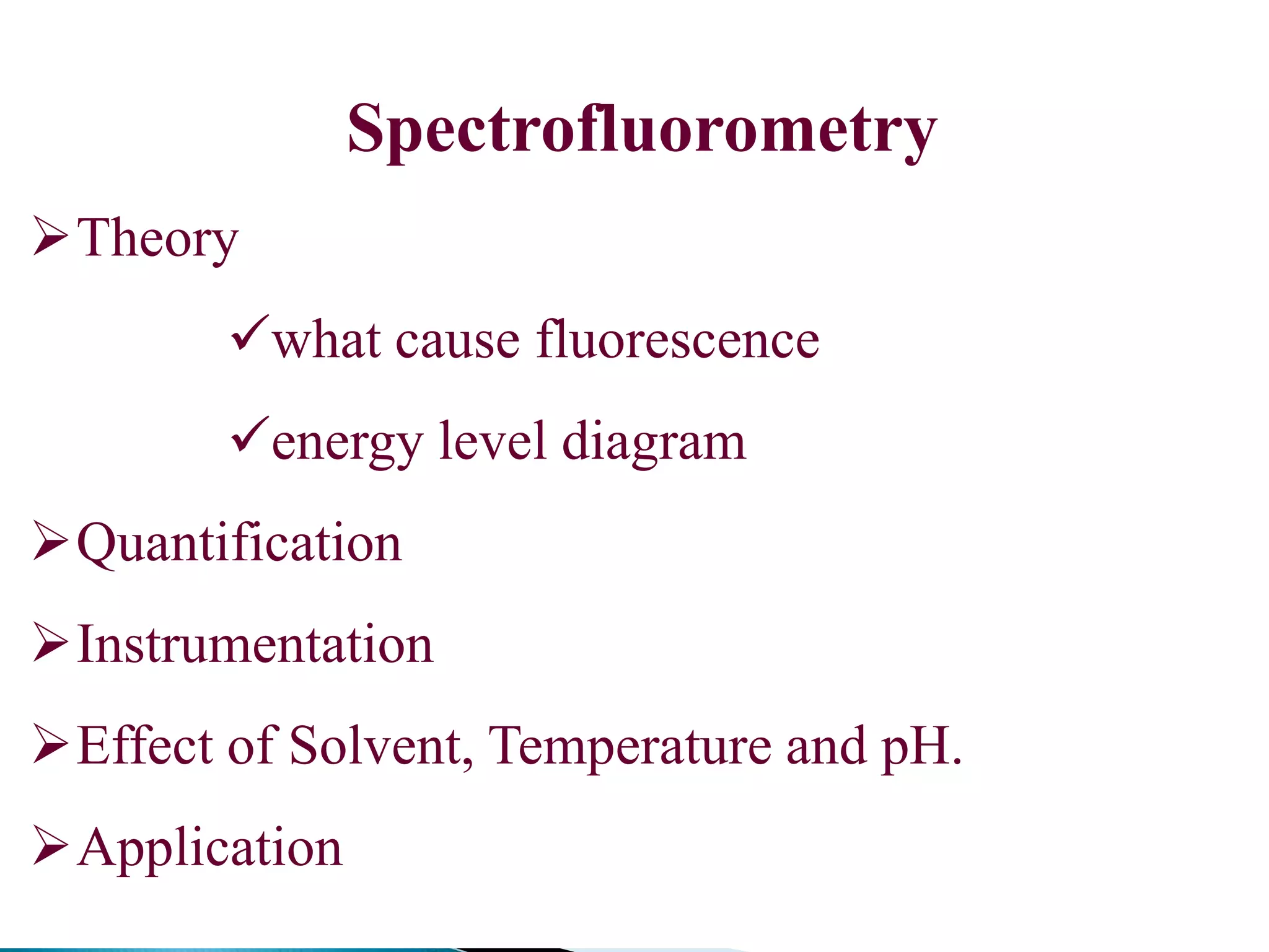 Spectrofluorometry.ppt