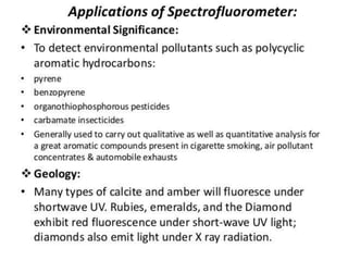 Spectroflurometry.pptx | Chemistry | Science