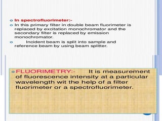 Spectroflurometry.pptx | Chemistry | Science