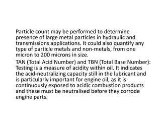 Spectrografi & particle counter | PPTX