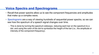 Spectrograms | PPTX
