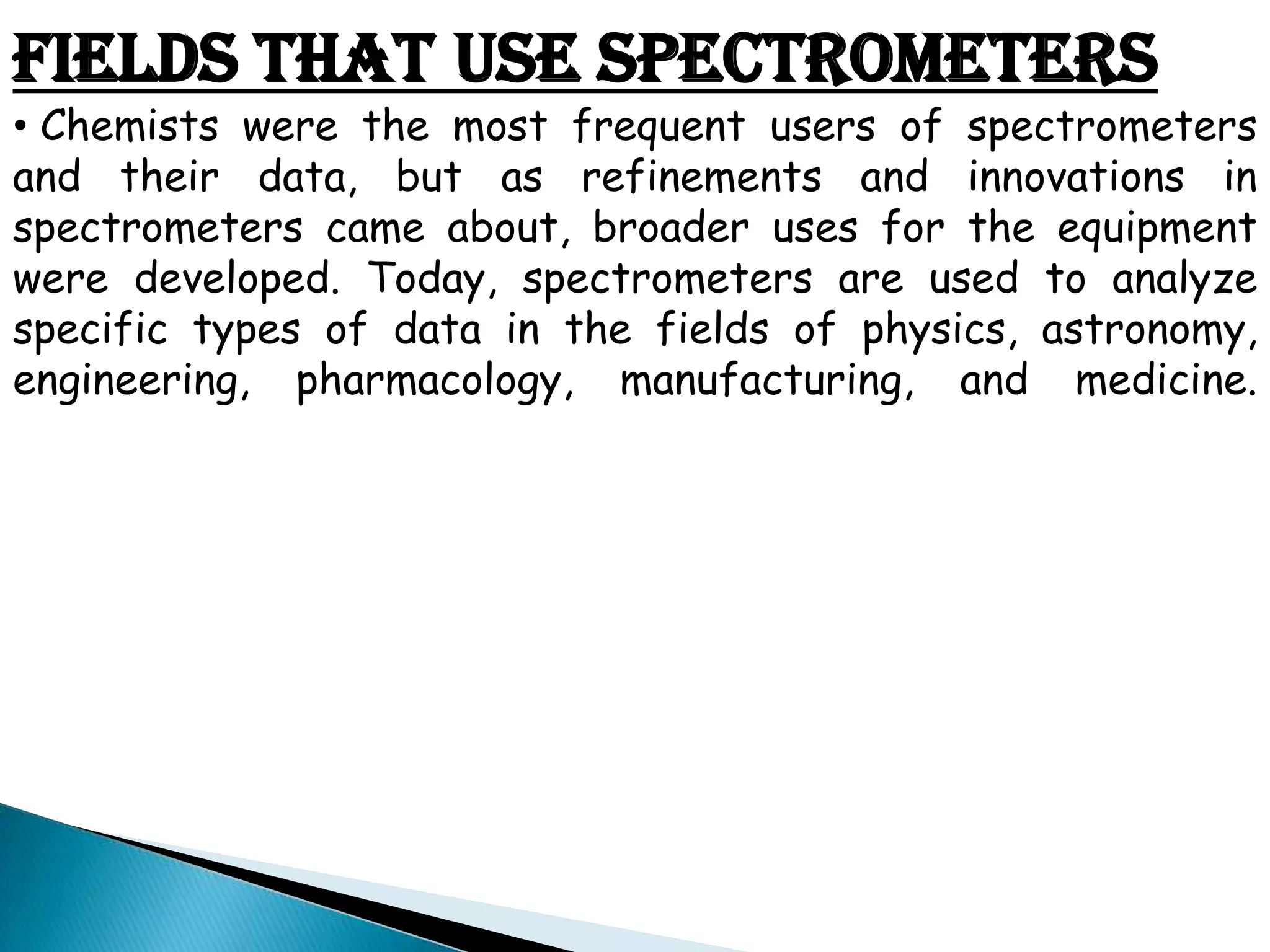 Spectrometer | PPTX