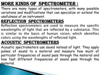 Spectrometer | PPTX