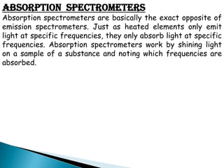 Spectrometer | PPTX