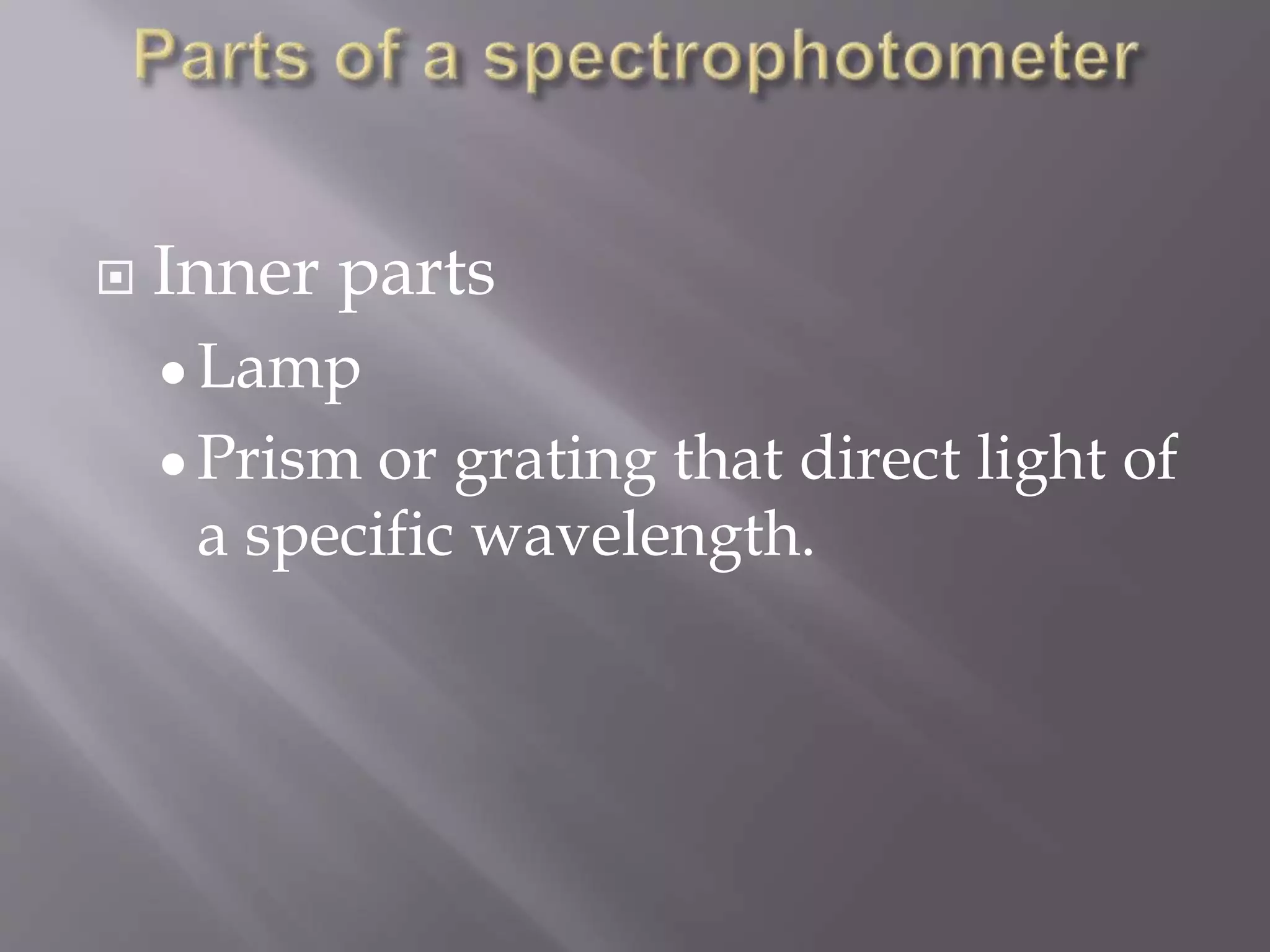 Spectrometer | PPT