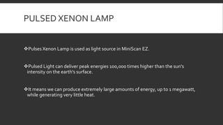 Spectrophotometer-MiniScan EZ by HunterLab | PPT