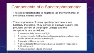 Spectrophotometer | PPTX