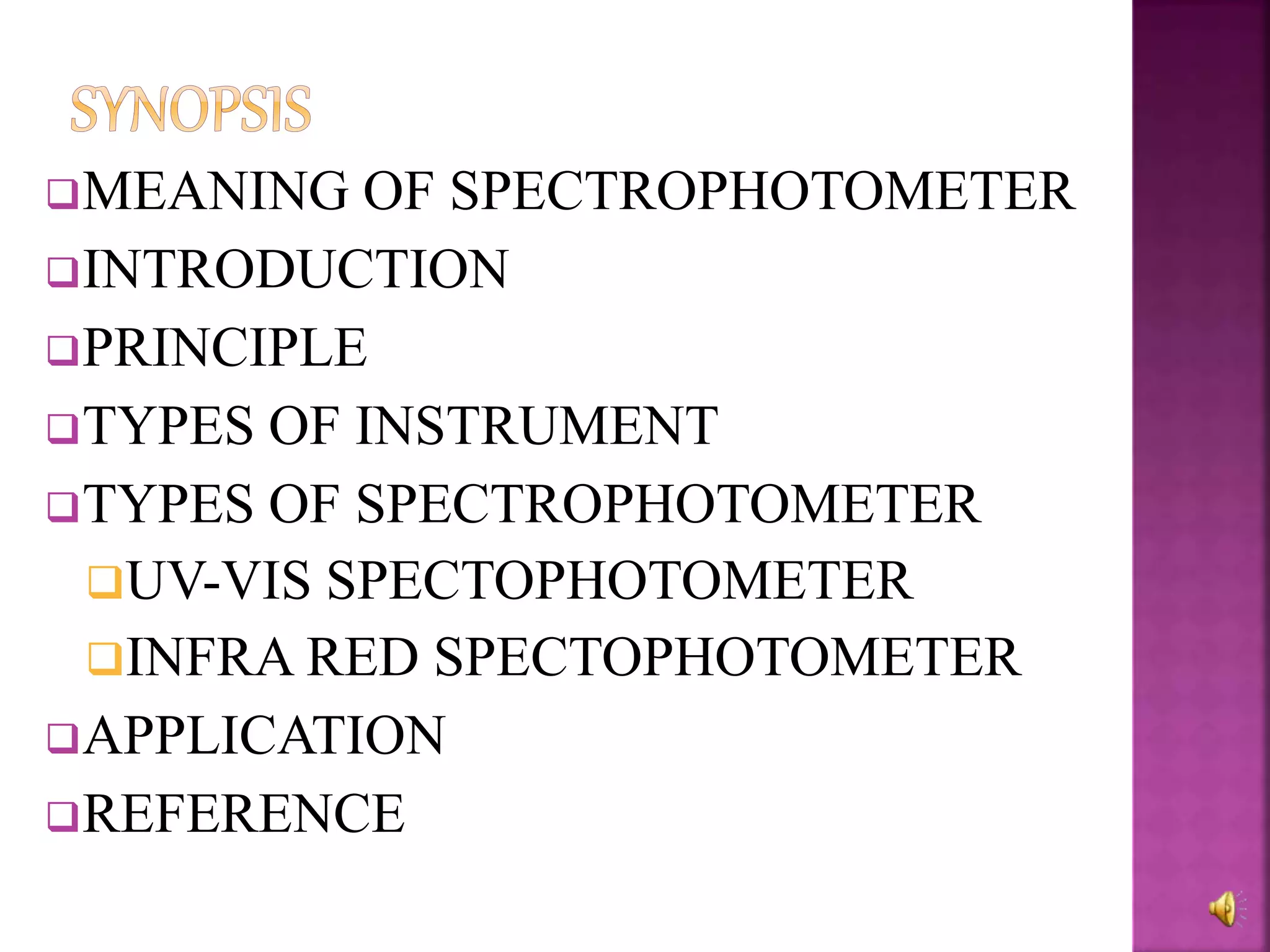 Spectrophotometer | PPT