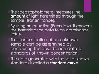 spectrophotometer lecture-1.ppt shheheheh | PPT